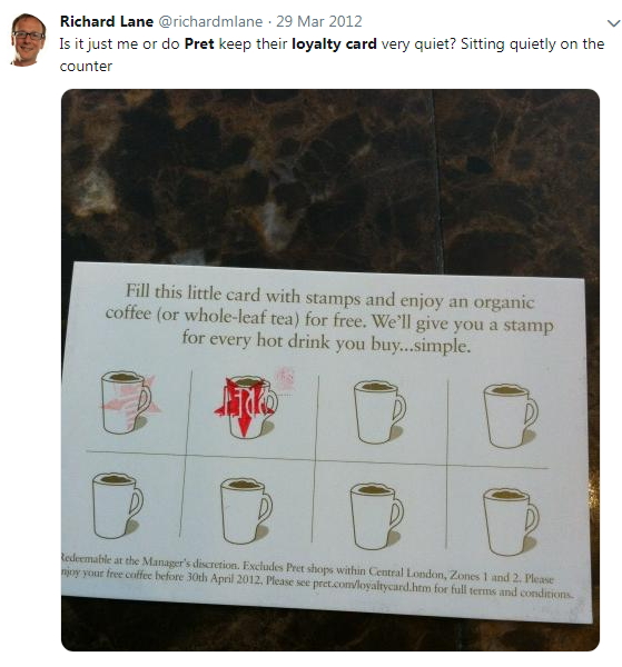 Why Pret A Manger doesn’t do Loyalty Cards – Bullied during bereavement ...