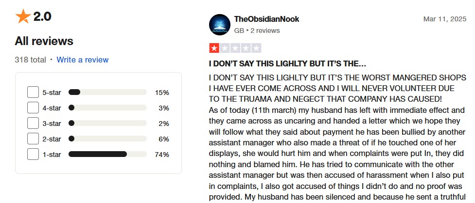 Samaritans Ad – Bullied during bereavement in Pret A Manger